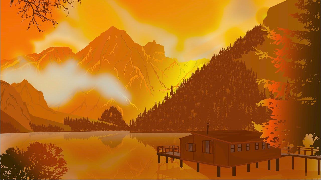 Adobe Illustrator Tutorial-Vector Illustration Landscape Art (Beginner ...