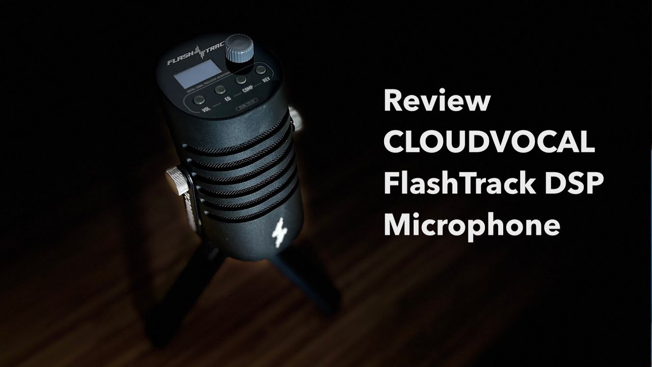 CloudVocal FlashTrack DSP Microphone - YouTube