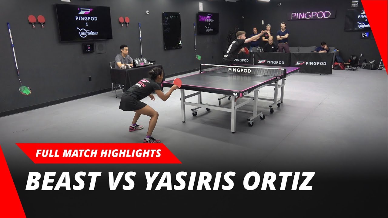 Beast vs Yasiris Ortiz | TTD Team vs PingPod | NYC Edition | Full Match ...
