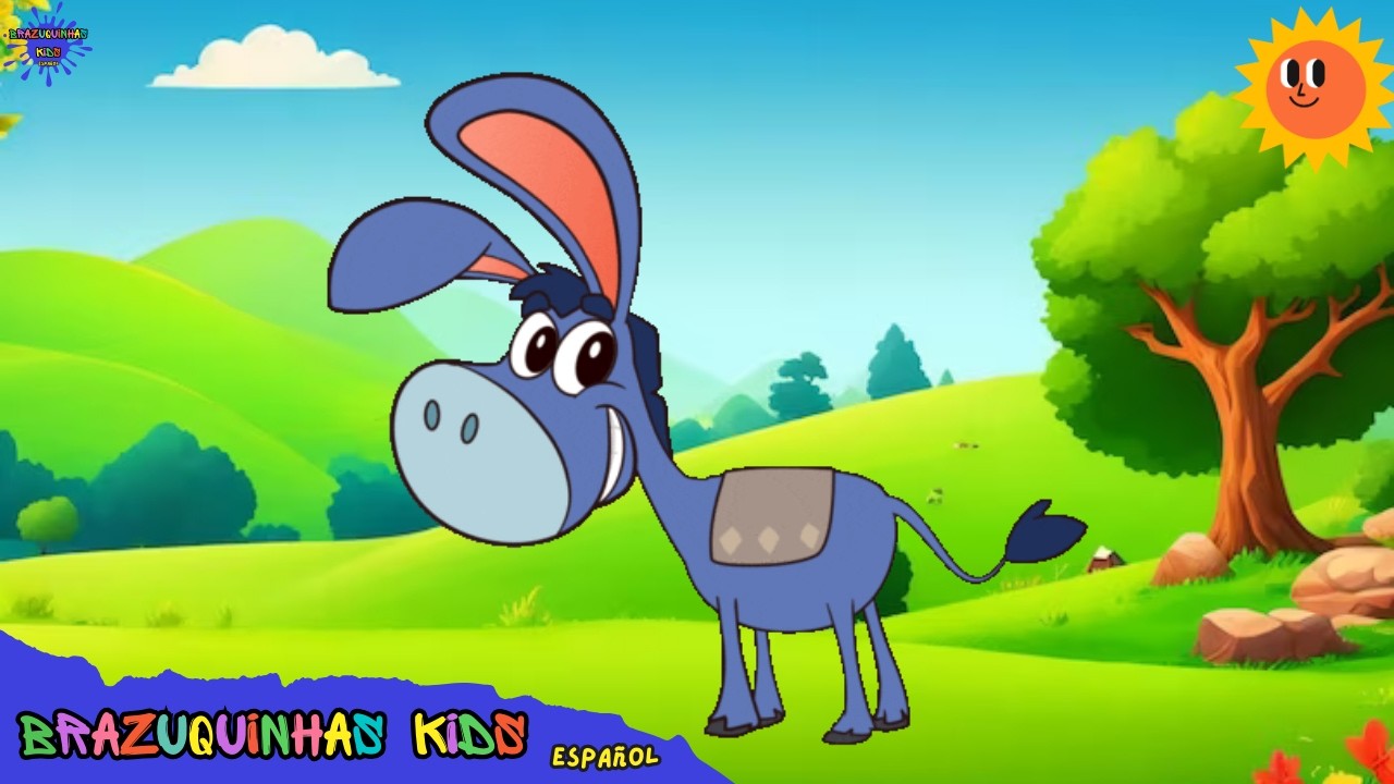 A mi burro - canción infantil - YouTube