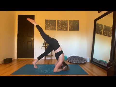Bound Headstand Tutorial for Beginners | Happy Hannah Yoga