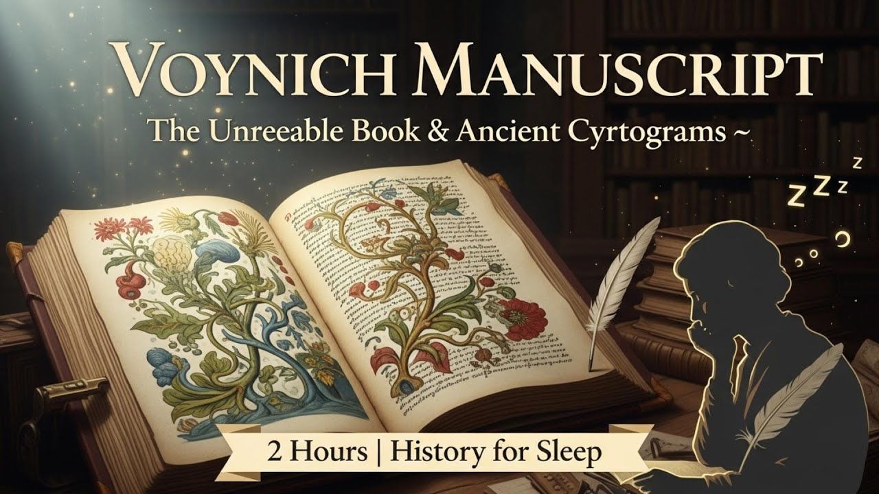 💤 Voynich Manuscript: The Unreadable Book & Ancient Cryptograms 💤 ...