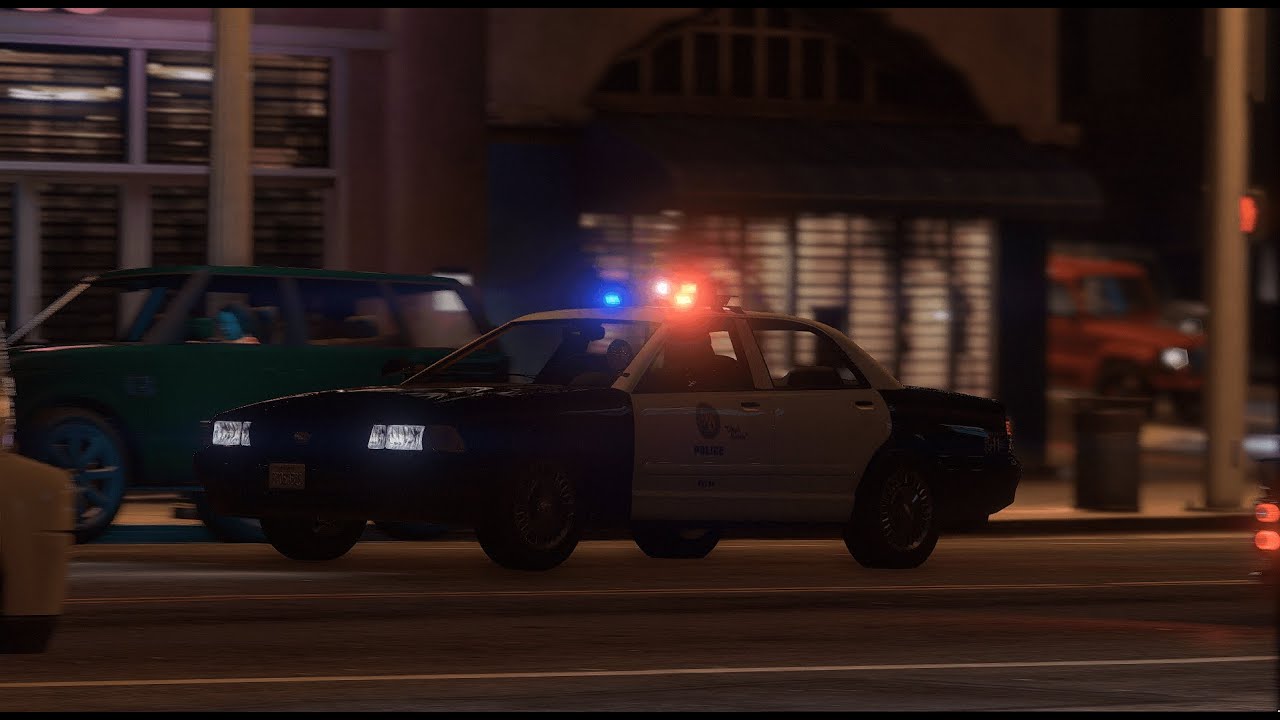 LSPD Old Vapid Stanier Responding Code 3 (Wiwang Ortega 69 Siren) - YouTube