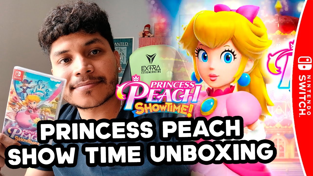 Princess Peach ShowTime - Unboxing - YouTube