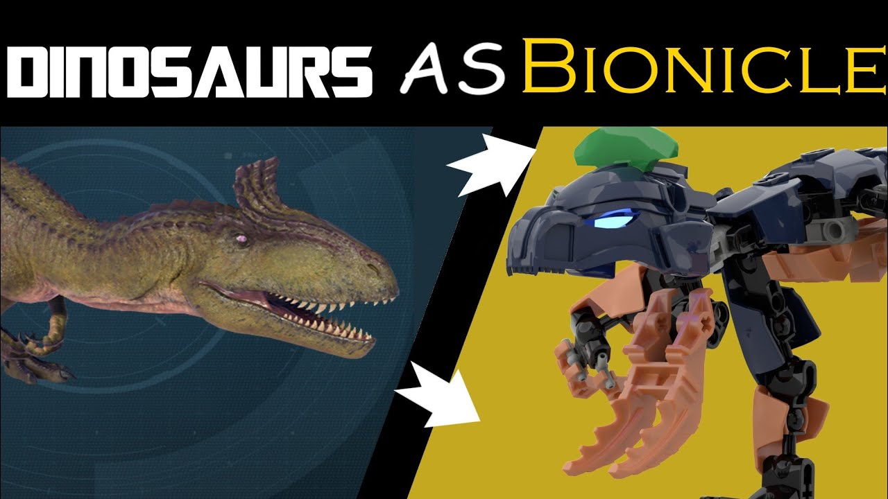 Turning Dinosaurs Into Bionicles Part 2 - Modeling Mocs Ep 4 - YouTube