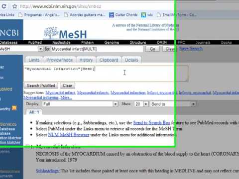 Mesh Database Pub Med - YouTube