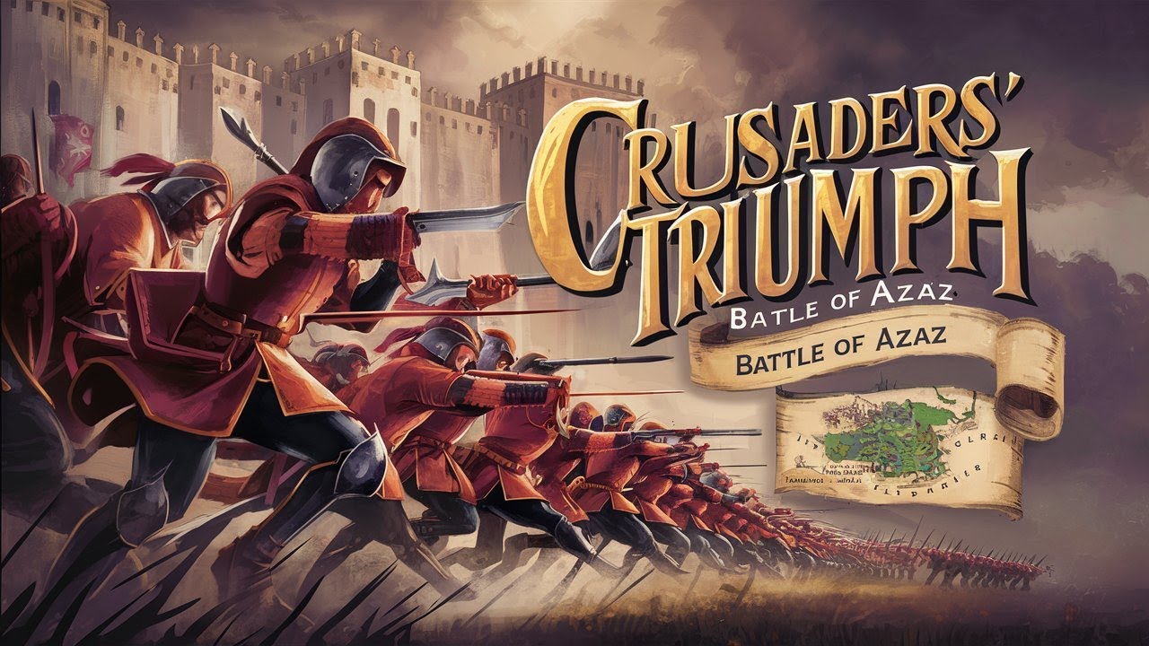 "Crusaders' Triumph at the Battle of Azaz: Animated Medieval History ...