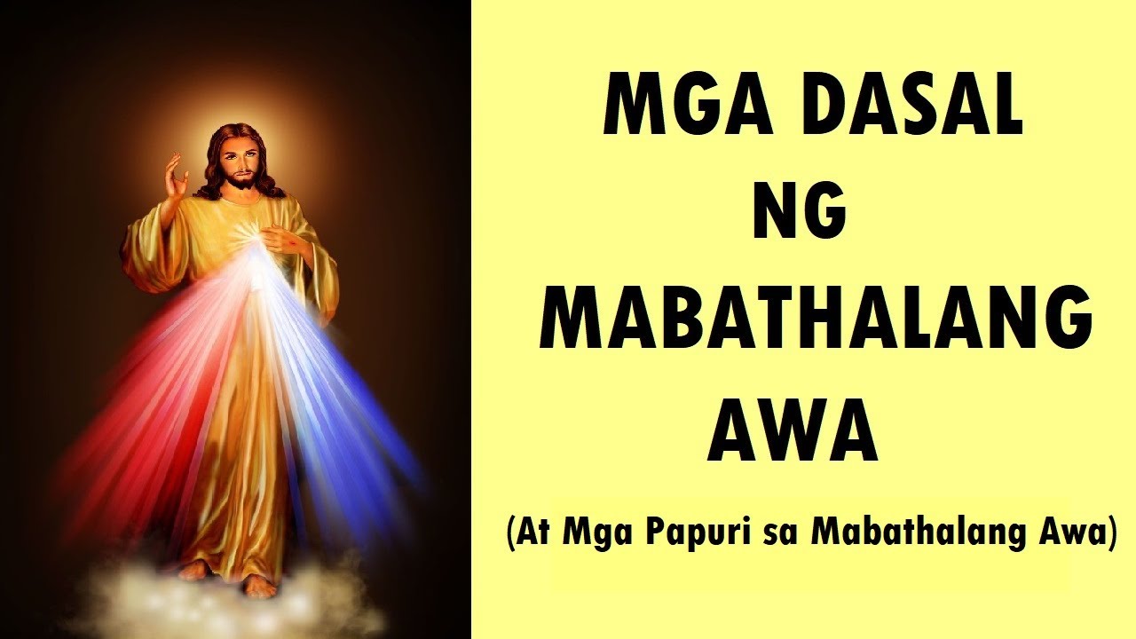 🙏 MGA DASAL NG MABATHALANG AWA (At Mga Papuri sa Mabathalang Awa) - YouTube