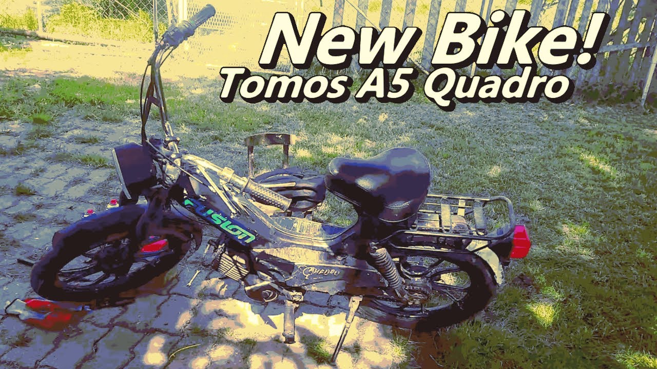 I got a Tomos A5/35 Quadro! - Showcase and Oil Change - YouTube