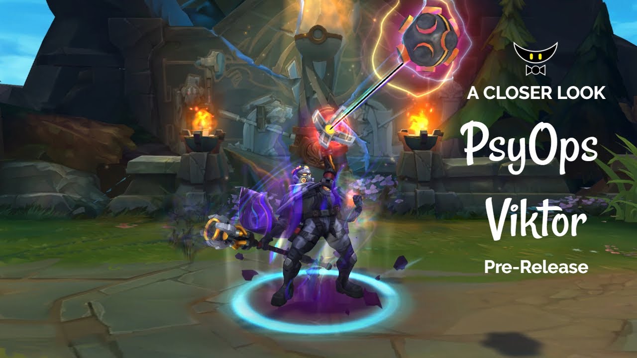 PsyOps Viktor Epic Skin (Pre-Release) - YouTube