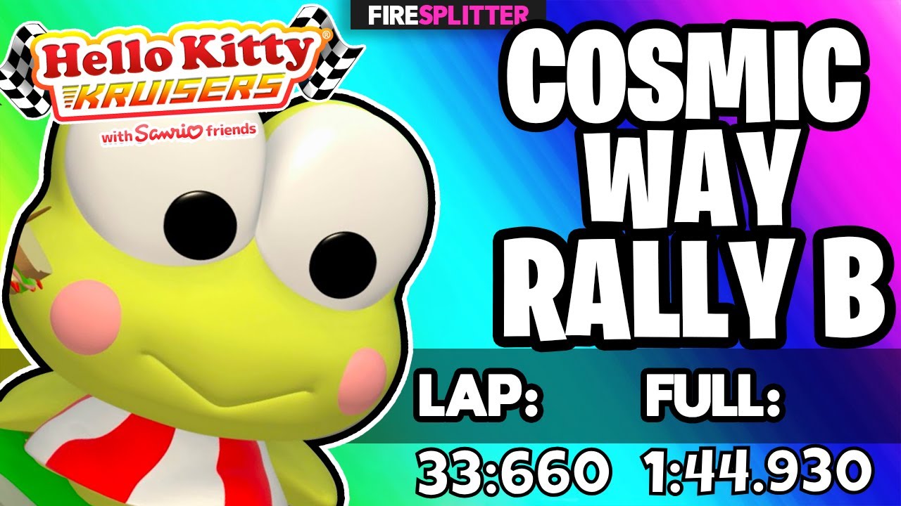 Hello Kitty Kruisers - Cosmic Way Rally B Lap (WR) 33.660 Track (WR) 01 ...