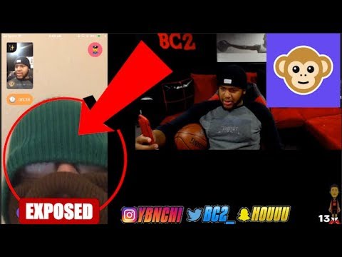 MY FIRST TIME USING THE MONKEY APP GONE WRONG! YOU WONT BELIEVE WHAT HE ...