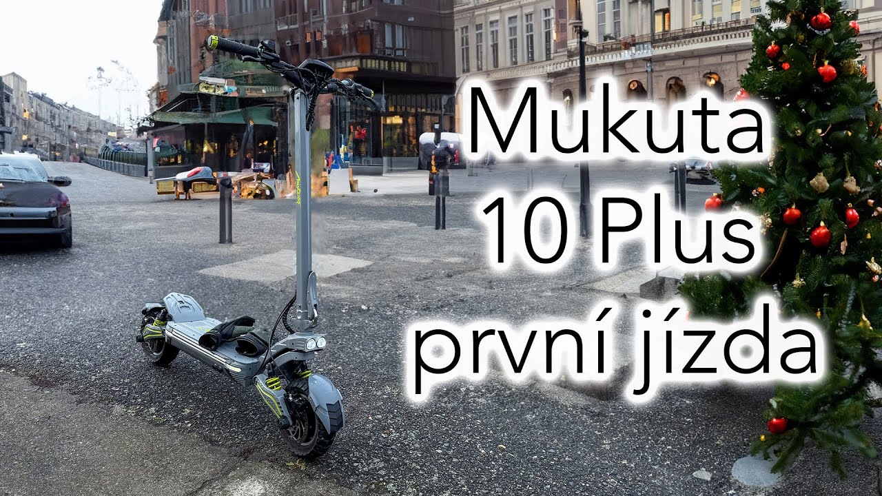 Mukuta 10 Plus - sportovnější Vsett 10 😅 . První jízda 🛴 - YouTube