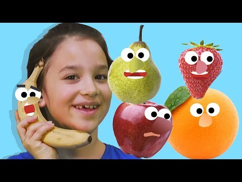 5 Küçük Meyve Yatakta Zıplamış - Bebekler ve Çocuklar için Eğlenceli Dans Şarkısı