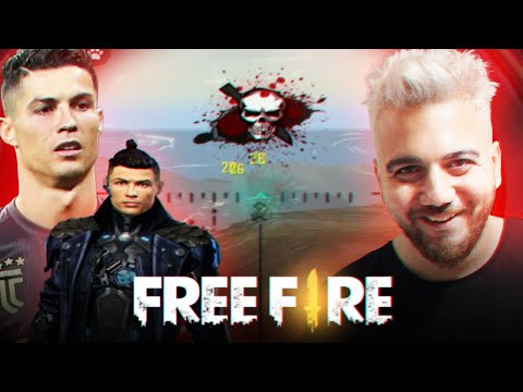 Cristiano Ronaldo Seti ile OYNADIM! EFSANE OYUN! Free Fire