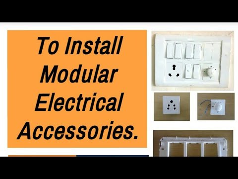 Electrical Fitting Accessories / Modular Electrical Accessories fitting ...