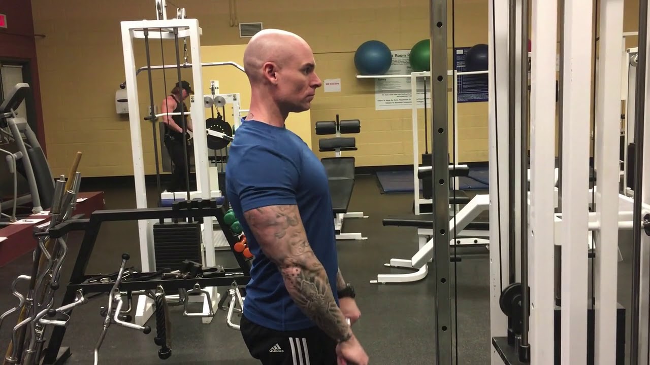 Upright Row Cable - YouTube