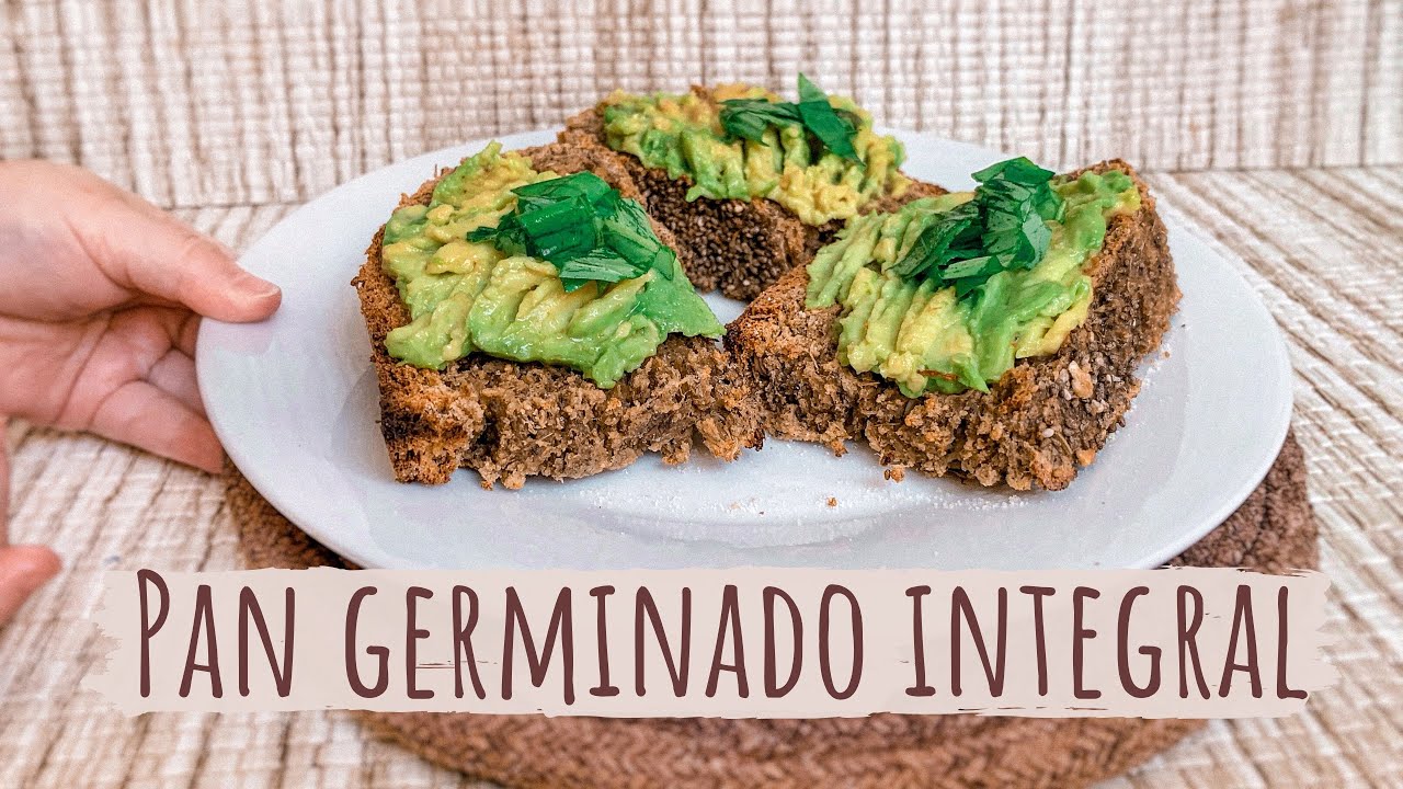 PAN GERMINADO DE LENTEJAS, CHIA Y AVENA - YouTube