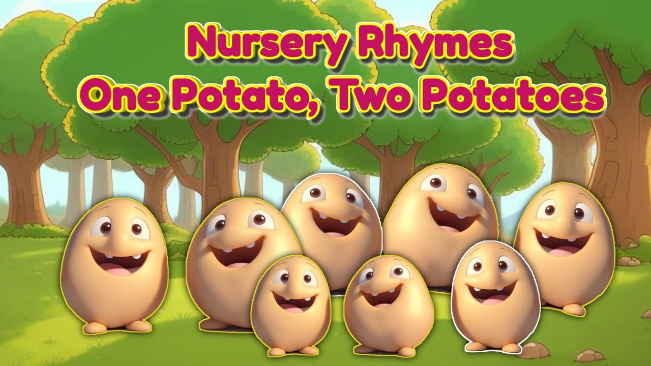 Nursery Rhymes || One Potato, Two Potatoes || Fun Counting Song for ...