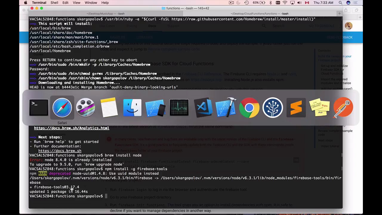 Firebase Cloud Functions With Swift 3 Set Up And Initialize Firebase Sdk Youtube 9942