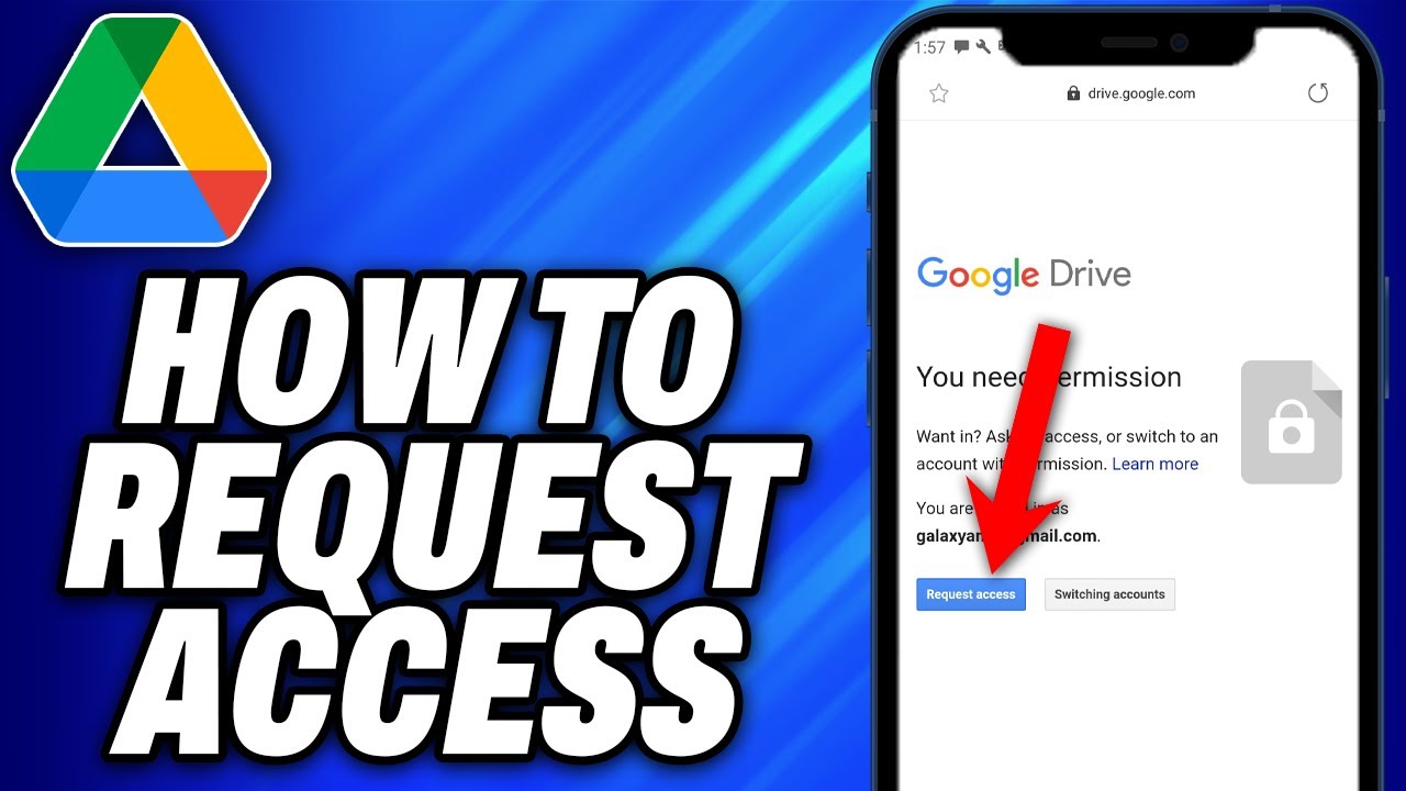 How To Request Access in Google Drive (2025) - Easy Fix - YouTube