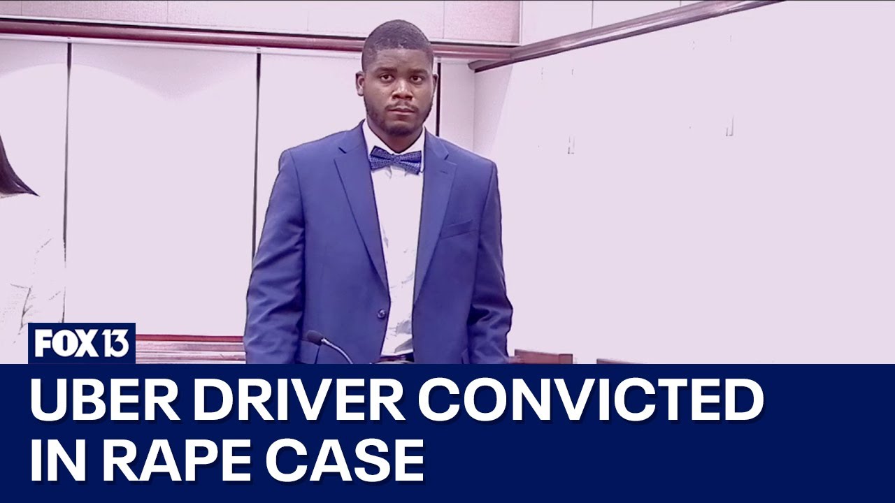 Uber driver found guilty of rape of international student - YouTube