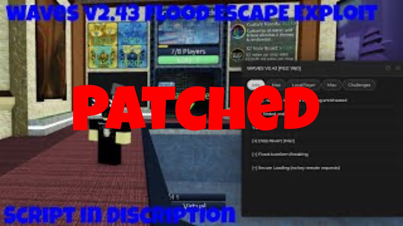 🔥🌊 Flood Escape 2 Script (Best Script) 2024(OUTDATED/PATCHED)🔥🌊 - YouTube