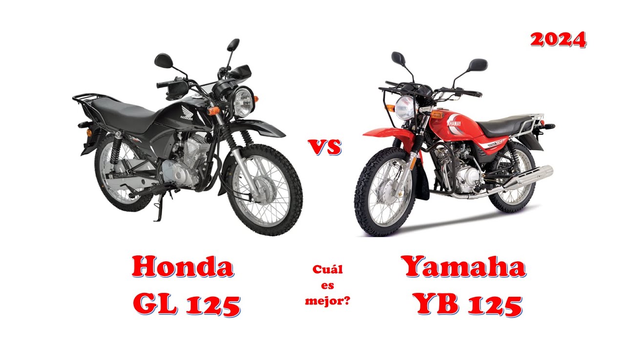 HONDA GL 125 vs YAMAHA YB 125 | Cuál es mejor | 2024 #honda #yamaha # ...
