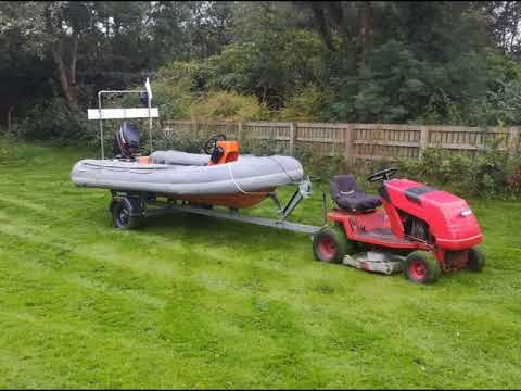 Avon Searider sr4 rib boat restoration - YouTube