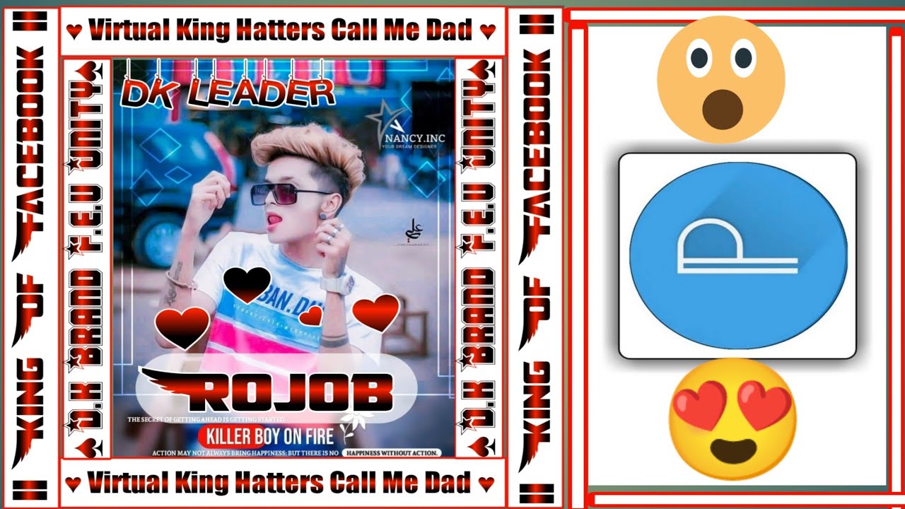 @How to make Stylish Fb profile logo by Just Pixellab app 🔥🔥🥰 - YouTube