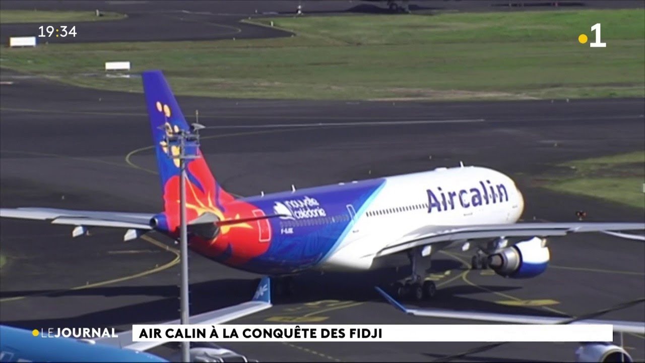 Air Calin à la conquête de Fidji. - YouTube