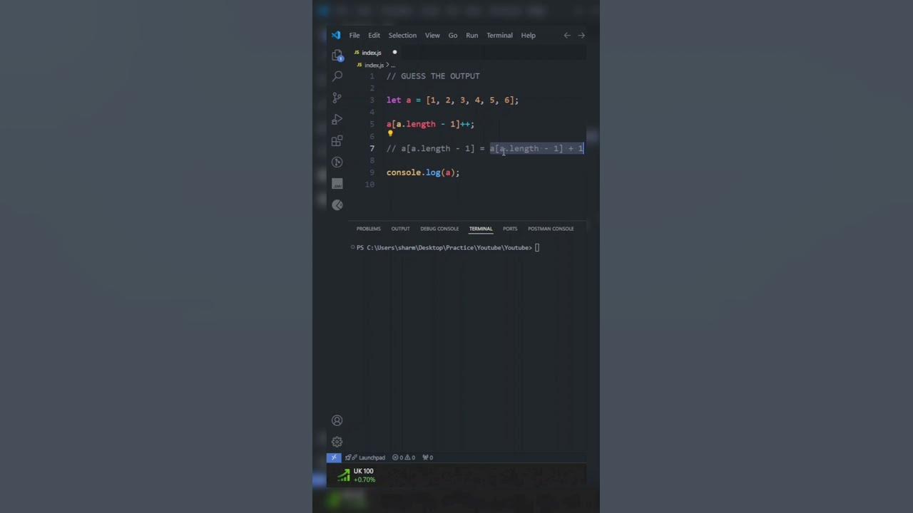 Javascript Array Quiz 🎓〽️ Codinglover Developer Like Webdevelopment Programmingcourse