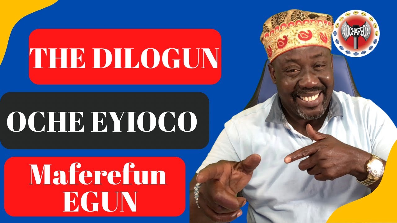 THE DILOGUN 5 2 OSHE EYIOCO Maferefun egun, obatala, osain, babalu aye ...
