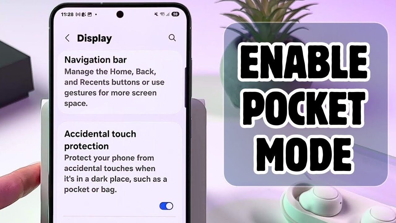 How to Enable and Disable Pocket Mode on Samsung Galaxy S25 - Simple ...