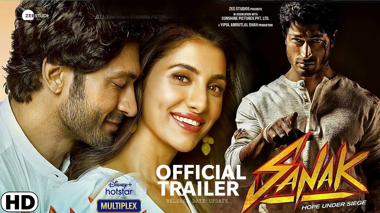 Sanak Teaser Trailer & Release Date Update|Vidyut Jamwal| Sanak Movie ...