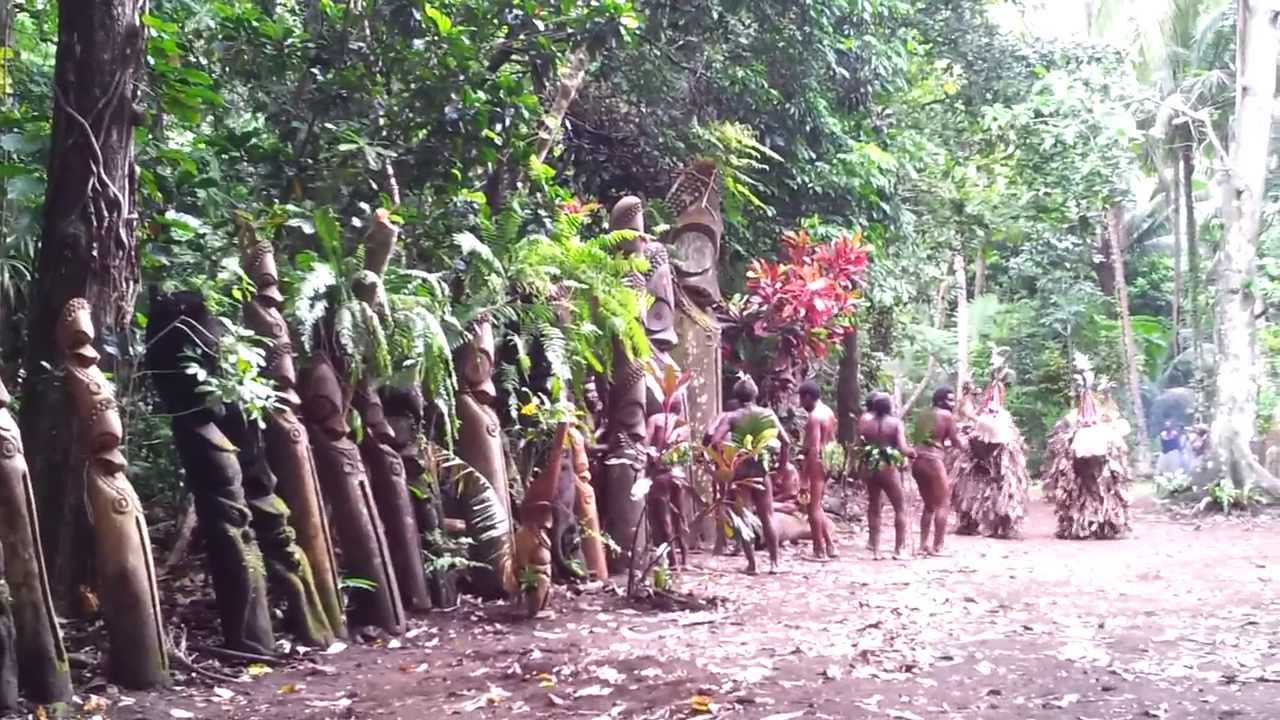 Yam and Magic Festival in Olal village, Ambrym Island, Vanuatu 2013 ...