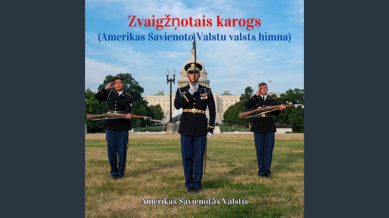 Zvaigžņotais karogs (Amerikas Savienoto Valstu valsts himna) - YouTube