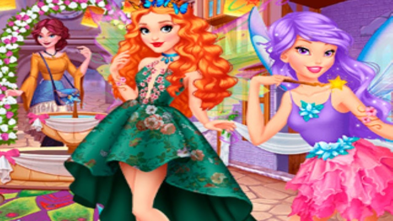 Enchanted Spring Dance - Dress Up Game for Kids - YouTube