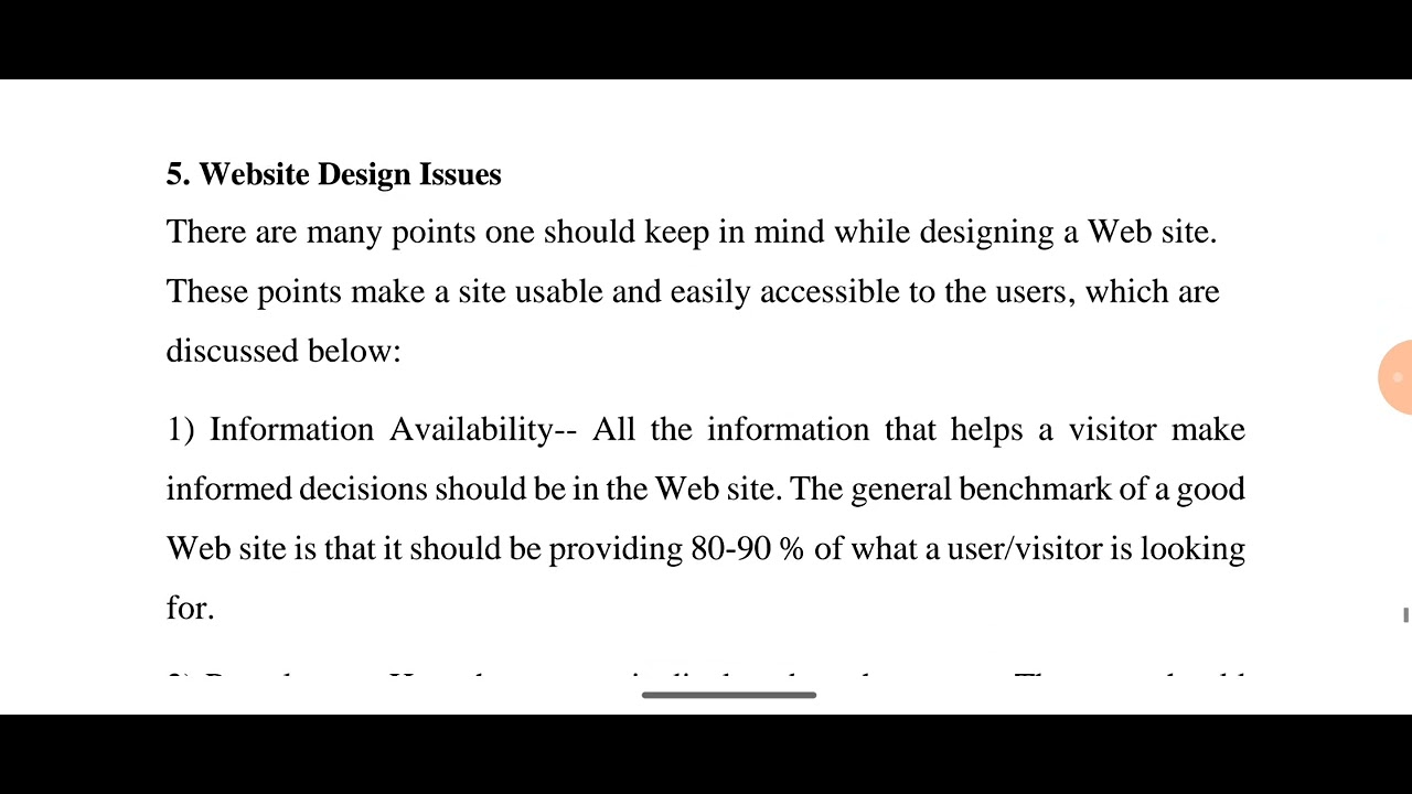 TYPES OF WEB SITE AND WEB DESIGN ISSUES BY AARTI CHAUHAN #rpiitcollege ...