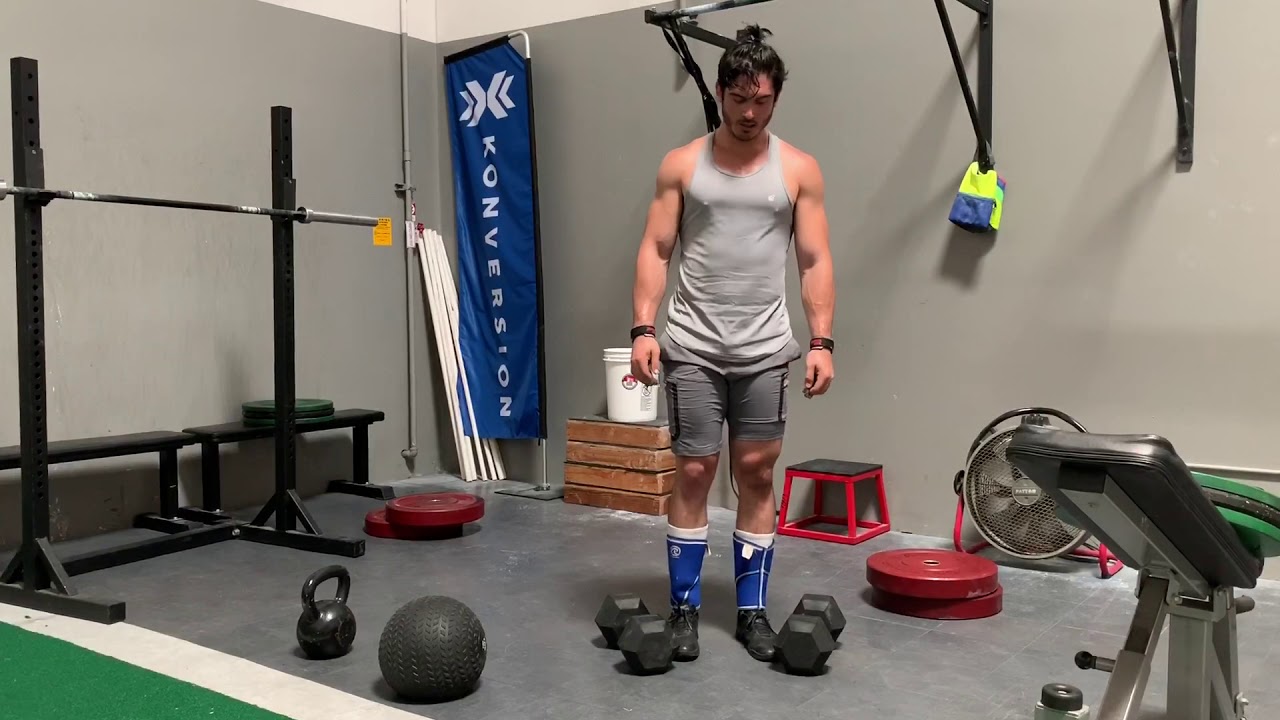 Training sesh | 7/23/2019 | lower body + metcon | @joshua_kuluris - YouTube