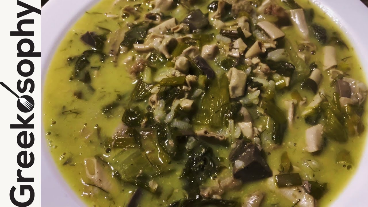 Aunt Vaso's Magiritsa - Greek Recipes (English subtitles) - YouTube