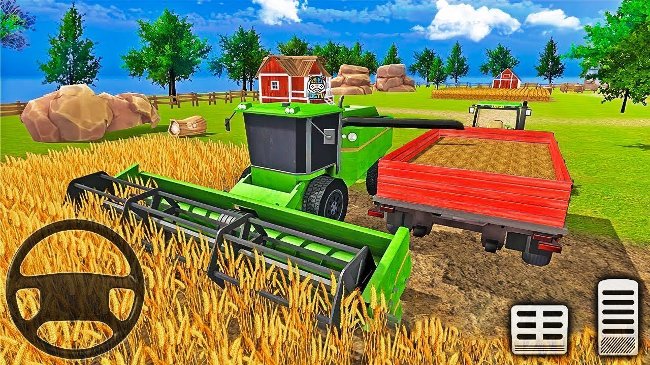 Grand Farm Harvesting Simulator 2023 - Farming Tractor Driving 3D ...