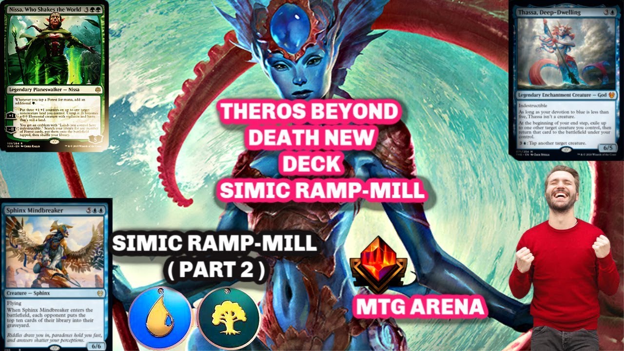 Magic The Gathering Theros Beyond Death Simic Ramp MILL Better than ...