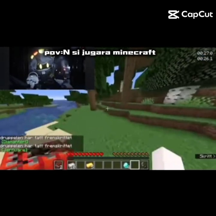 pov:N está en un gameplay de Minecraft 🤑#murderdrones#meme#humor#N#capcut#minecraft - YouTube