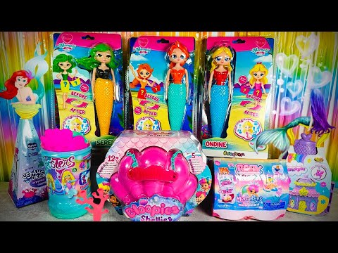 Русалочки MIX! Bloopies Shellies, SeasTers, Baby Secrets, Mermaid Girl Sbabam, Сердце Океана!