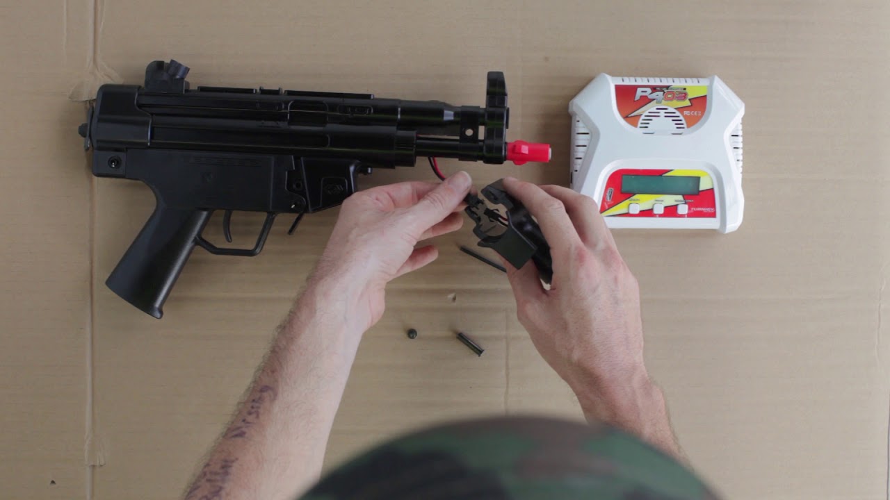 MP5K battery instructions - YouTube