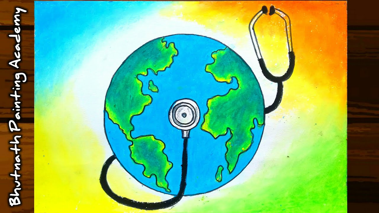 world health day drawing - YouTube