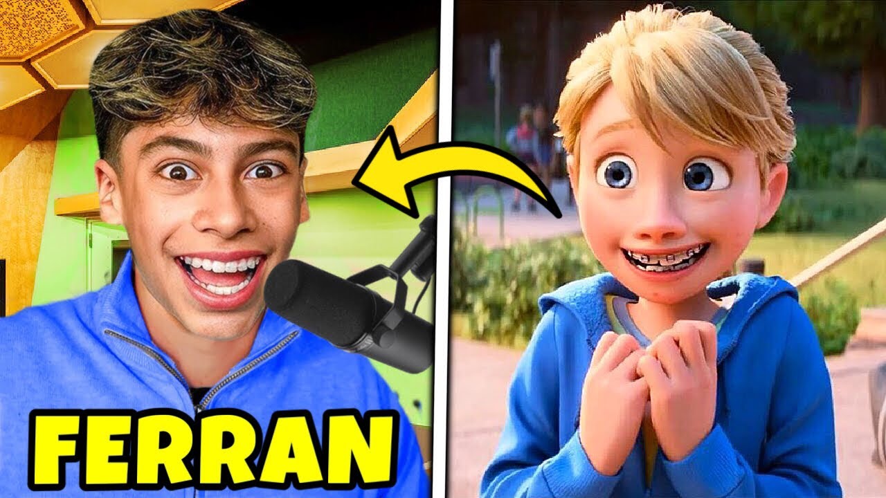 7 YouTubers Behind The Voices! (Ferran, The Royalty Family, Inside Out ...