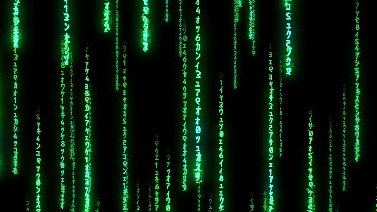 Matrix code green symbols - 4k, Free Stock Footage, Copyright Free ...