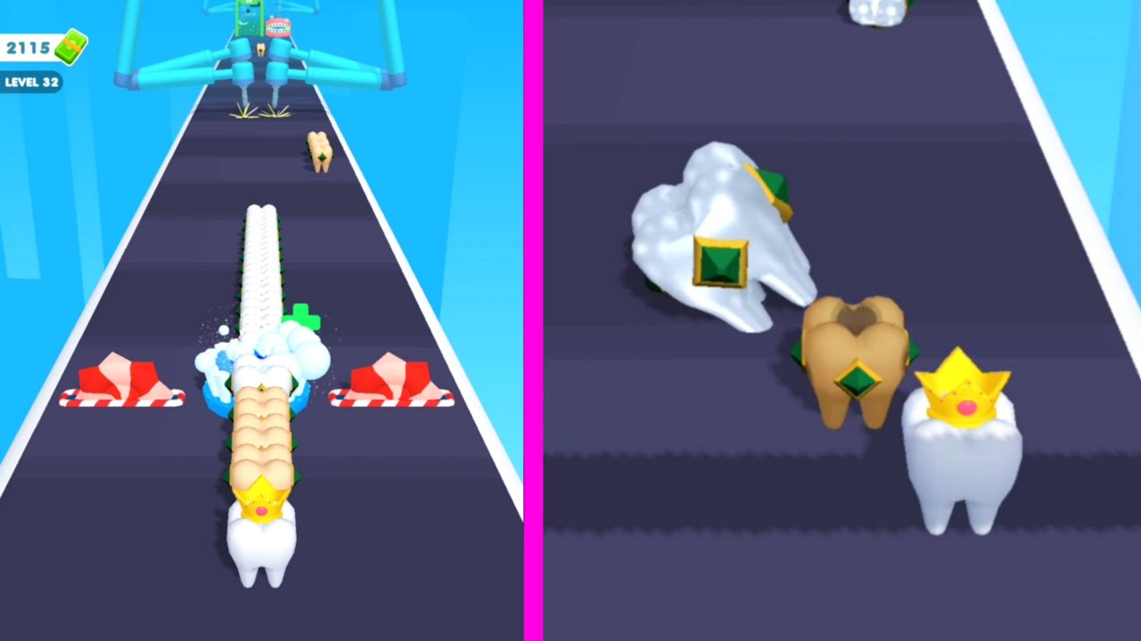 SMILE RUSH 🏉 😢😁😘👿 🌈🟡 New Update Level Epic Run. All Levels Gameplay ...